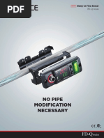 Keyence Clamp On Gas Flow Meter | PDF | Flow Measurement | Pipe (Fluid ...