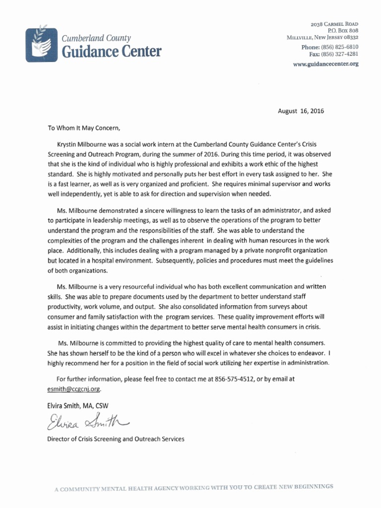 Letter of Receommendation | PDF