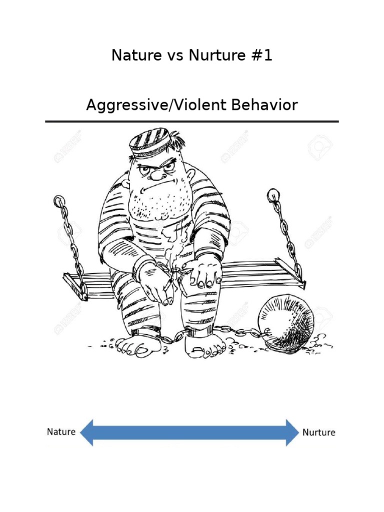 Nature Vs Nurture #1 Aggressive/Violent Behavior | PDF