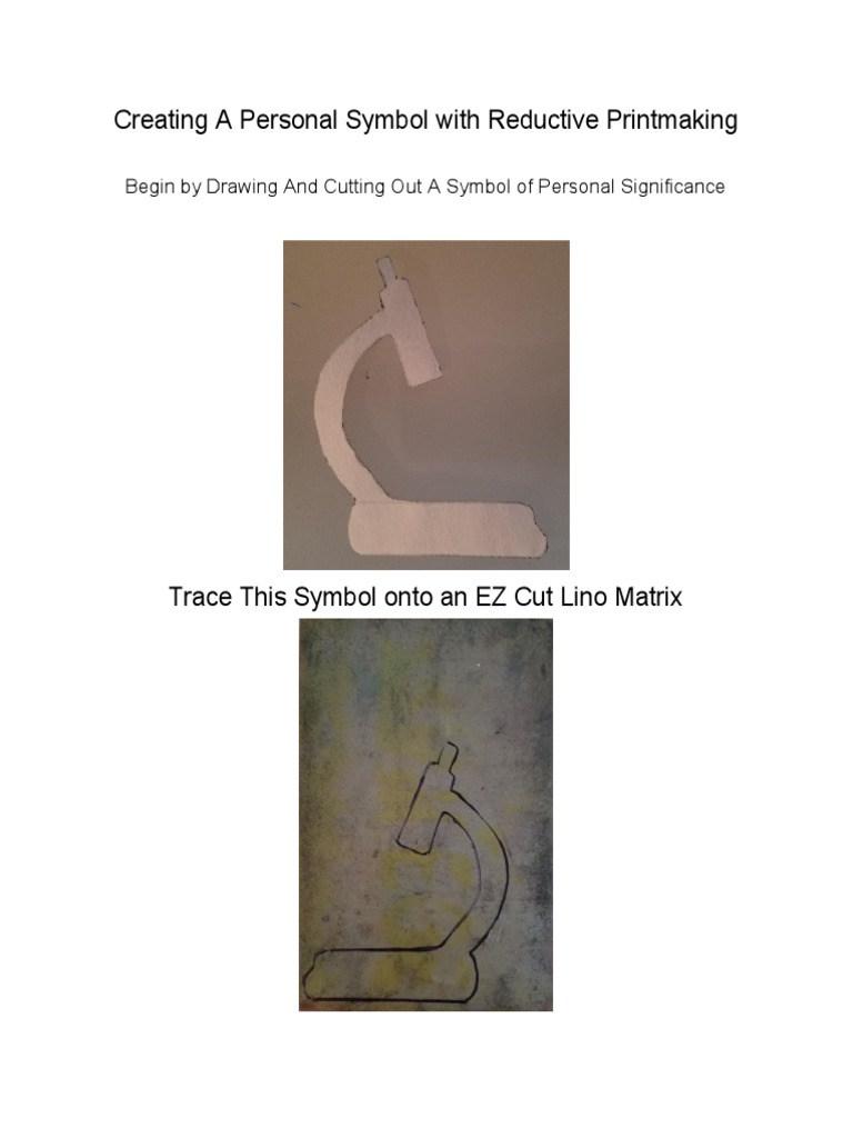 Creating A Personal Symbol With Reductive Printmaking | PDF