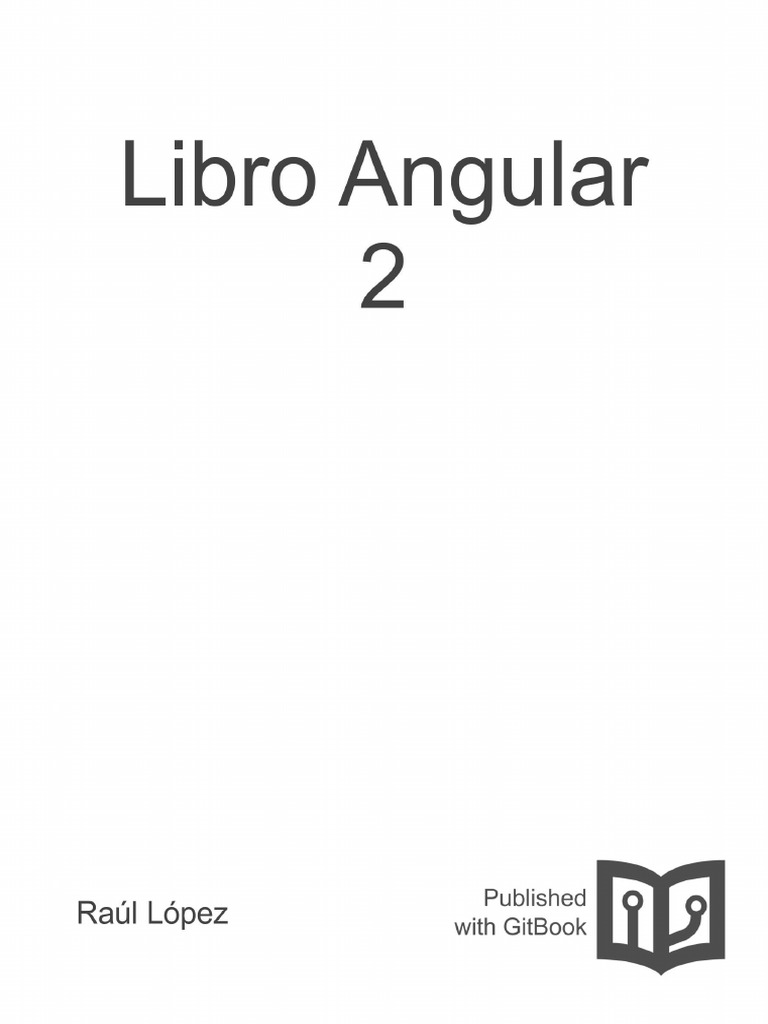 Libro Angular 2 | PDF | Script Java | Java (lenguaje de programación)