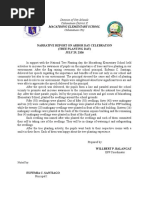 Accomplishment Report in Tree Planting | PDF