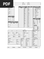 Rorschach Structural Summary | PDF