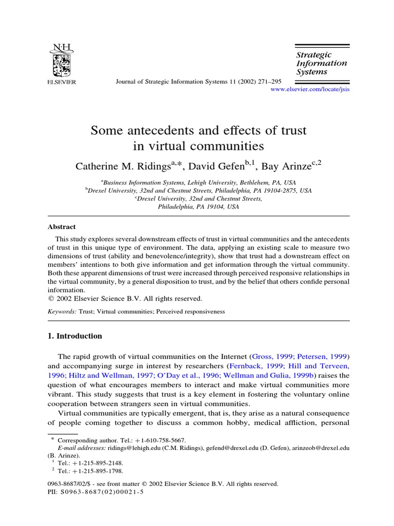 Dimensi Trust2 Riding | PDF | Trust (Emotion) | Survey Methodology