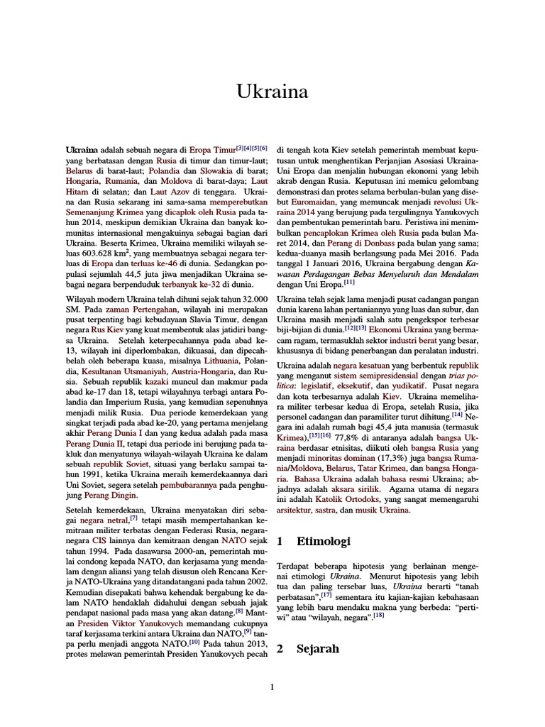 Ukraina PDF | PDF | Perjalanan