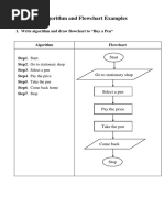 Flow Chart Questions With Answers | PDF