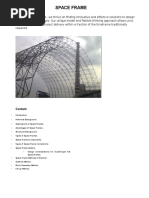 Space Frame | PDF | Framing (Construction) | Structural Engineering