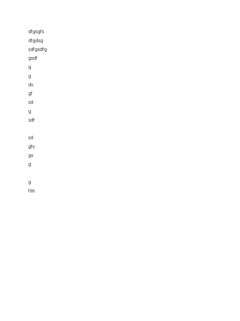 Dfgsgfs DFGDSG SDFGSDFG GSDF G G Ds GF SD G SDF | PDF