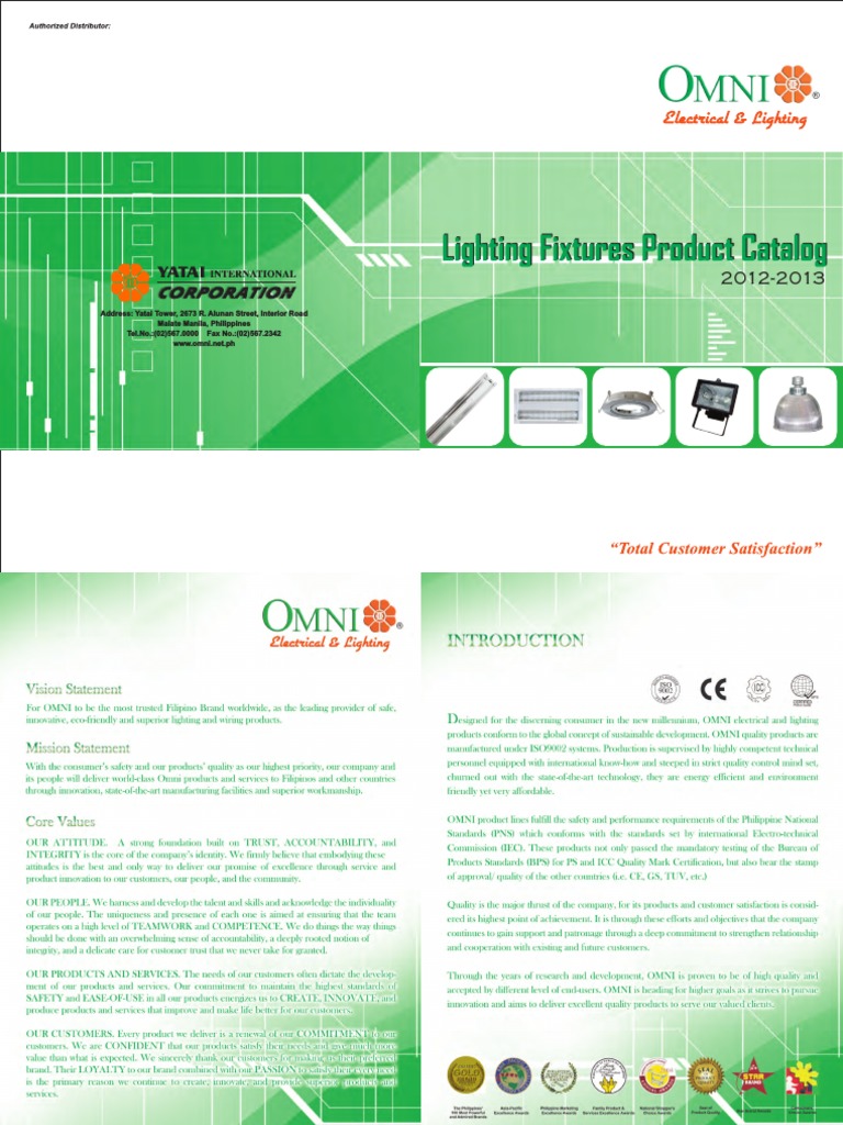 Fixture Catalog | PDF | Incandescent Light Bulb | Fluorescent Lamp