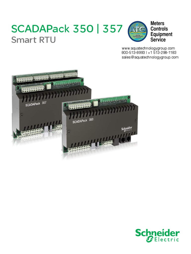 Scadapack 350 Scadapack 357 Datasheet | PDF | Microcontroller | Usb