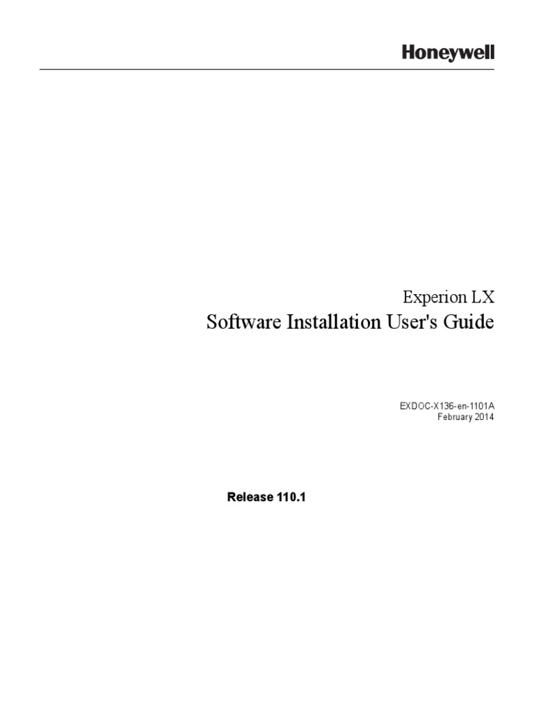 Honeywell | Download Free PDF | Installation (Computer Programs) | Microsoft Windows