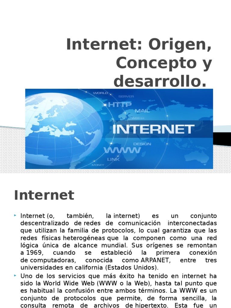 Importancia de La Internet para La Tecnologia | PDF | Internet | Red de ...
