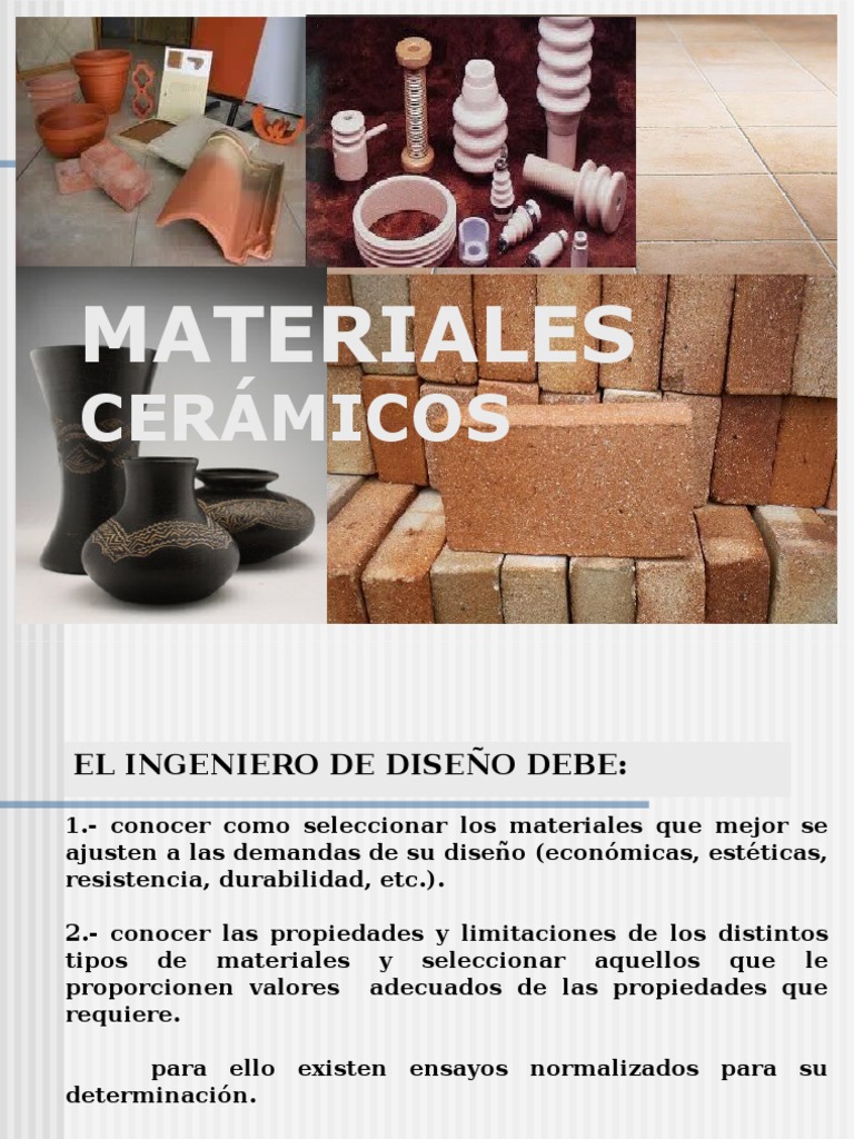 Materiales Ceramicos | Rieles | Cerámica