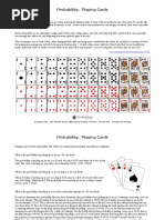 Standard 52 Card Deck Cheat Sheet | PDF | Playing Cards | Card Games