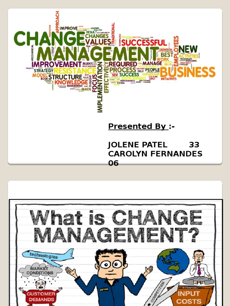 Core Tasks for Successful Change Management: Appreciating Change ...