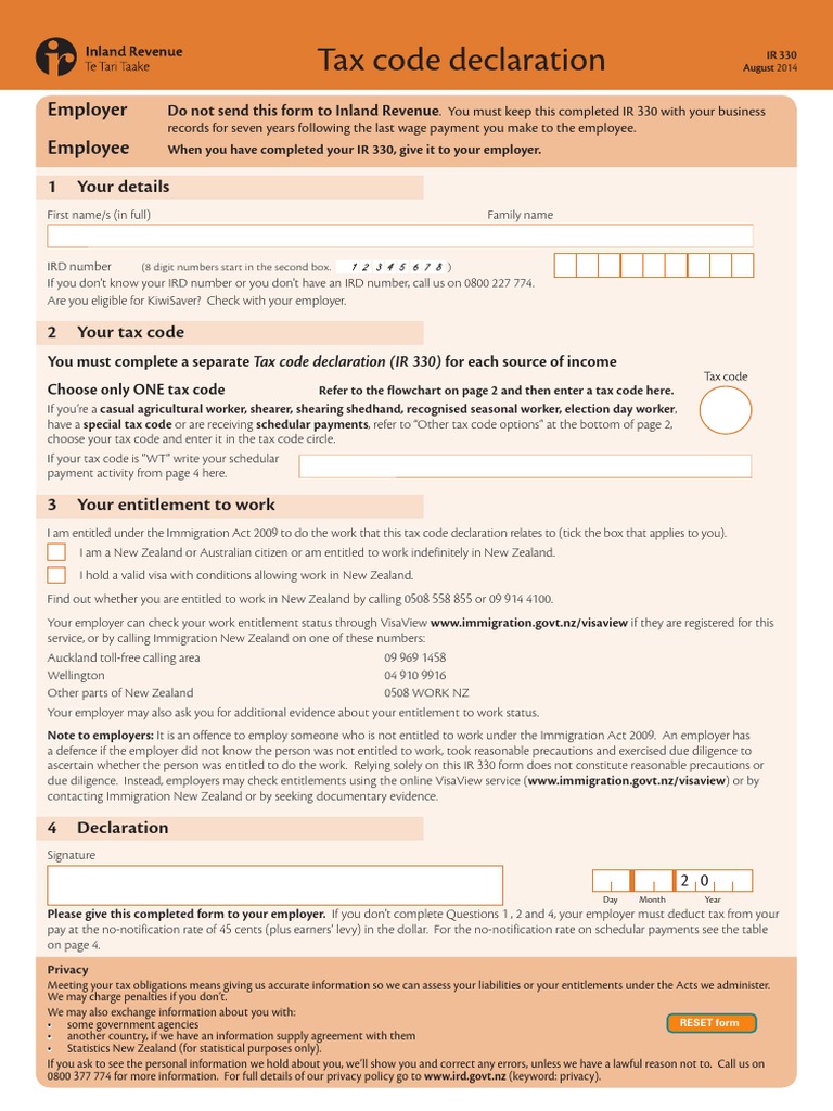 IR330 form (1) | Taxation In The United States | Student Loan