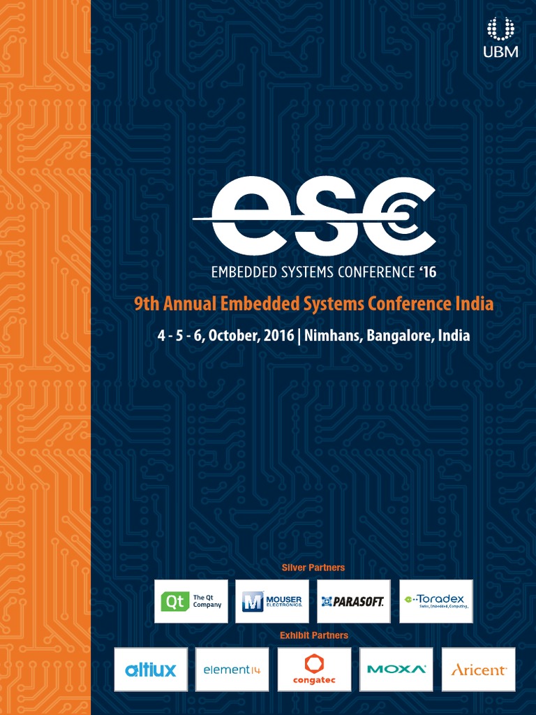 ESC - Brochure | PDF | Embedded System | Internet Of Things