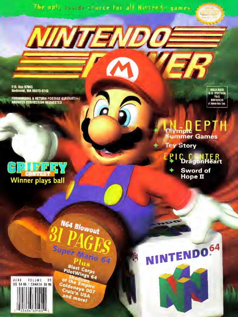 Nintendo Power Issue 085 June 1996 | PDF | Mario | Nintendo