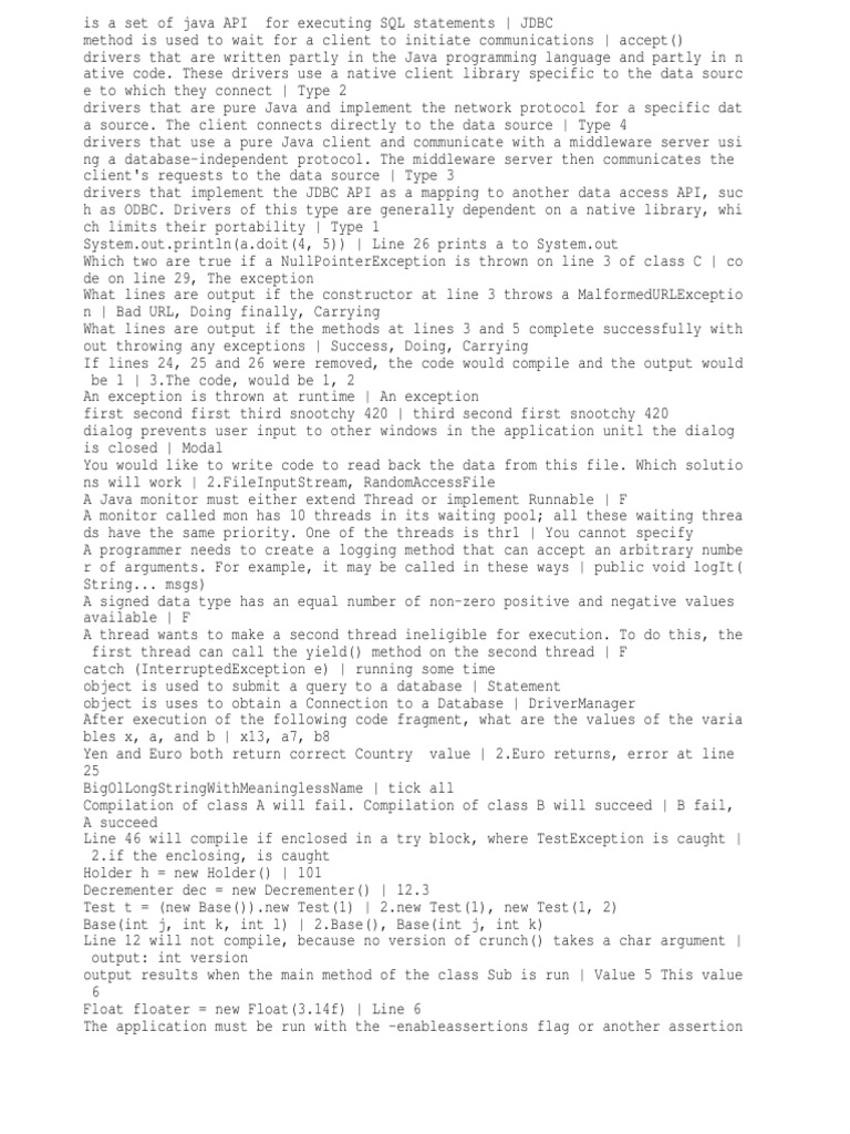 Java | PDF | Method (Computer Programming) | Java (Programming Language)