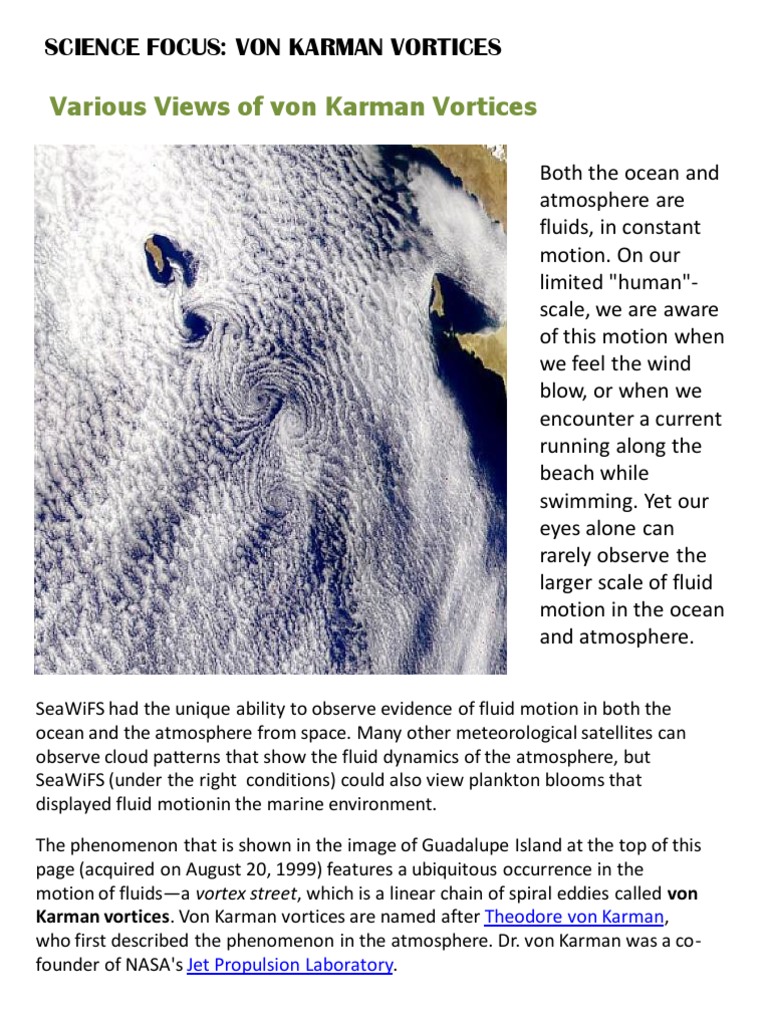 Von Karman Vortices | Reynolds Number | Boundary Layer