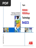 REB500 Manual PDF | PDF | Electric Power System | Electrical Substation