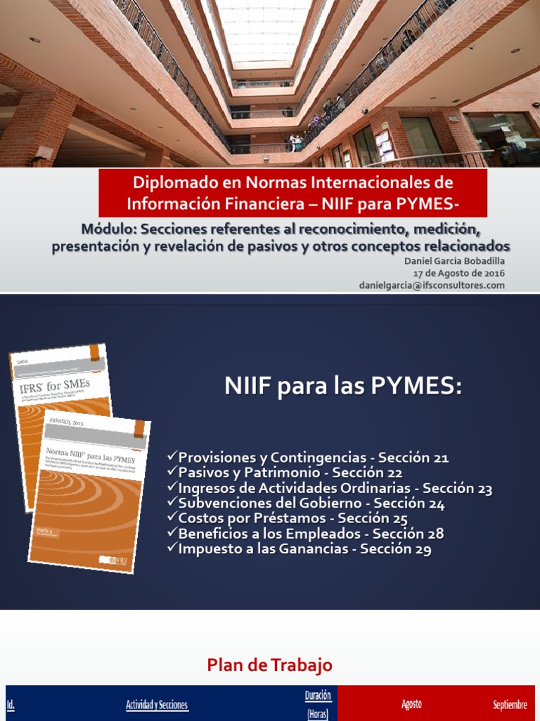 Secciones 24 y 25 Niif Pymes | PDF | normas internacionales de ...