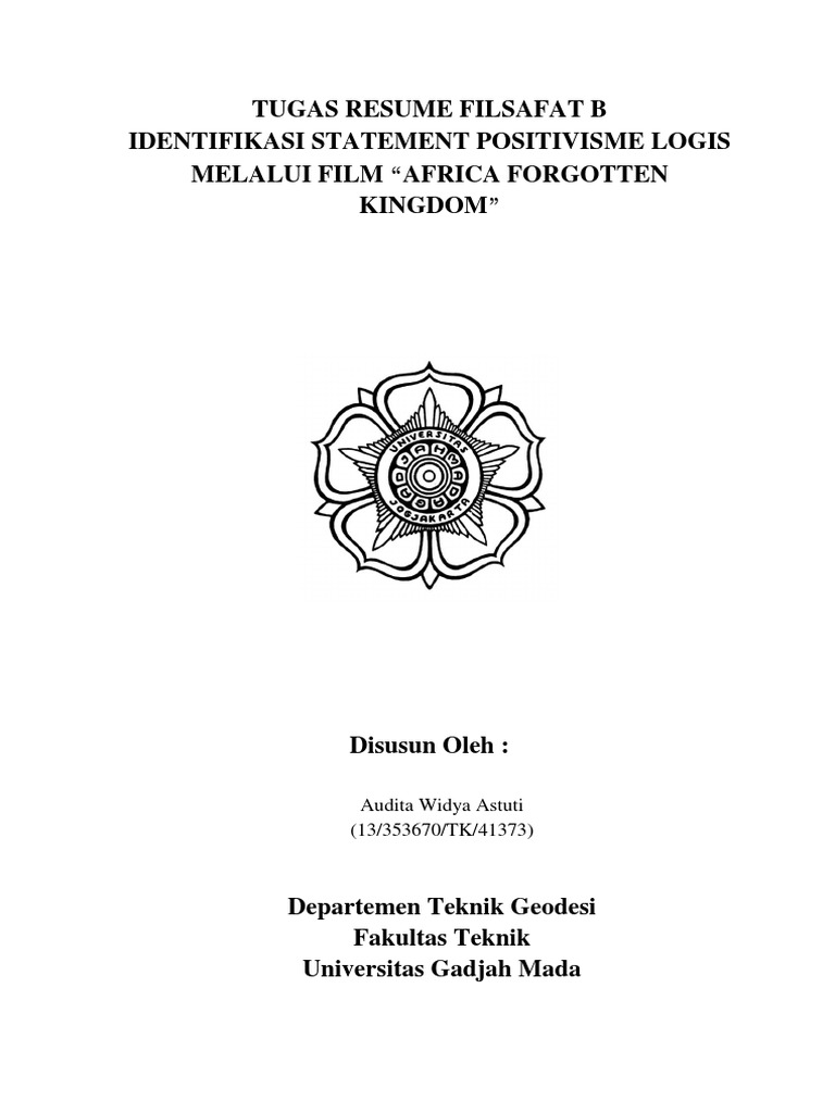 Positivisme Logis dalam Africa Forgotten Kingdom | PDF | Sejarah | Klasik