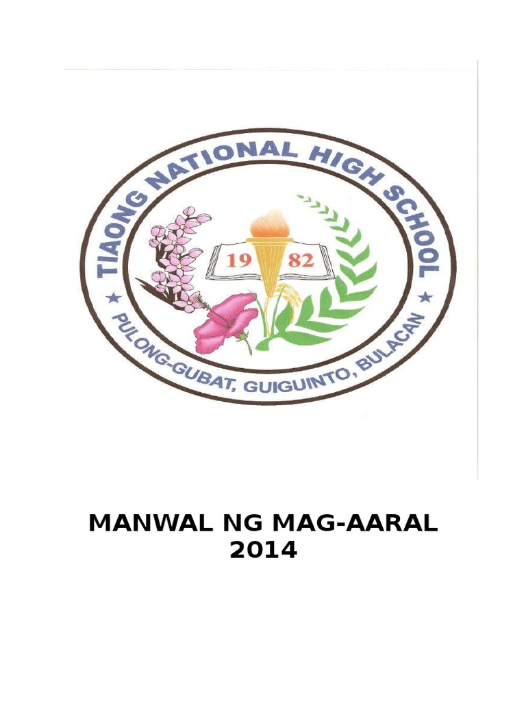 Tnhs Student Manual | PDF