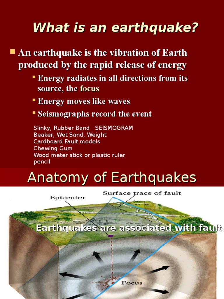 Understanding Earthquakes and Their Mechanics | PDF | Moment Magnitude ...