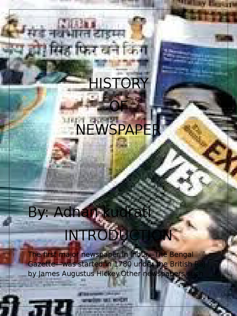 History of Newspaper | Newspapers | Newspaper Publishing