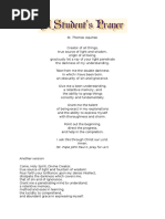 LPU Opening and Closing Prayer | PDF | Career & Growth | Religion ...