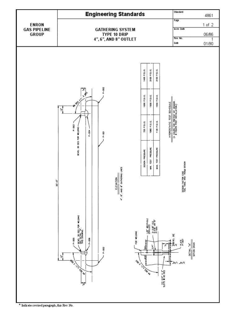 Gas Pipeline Engineering Specs | PDF | Science & Mathematics ...