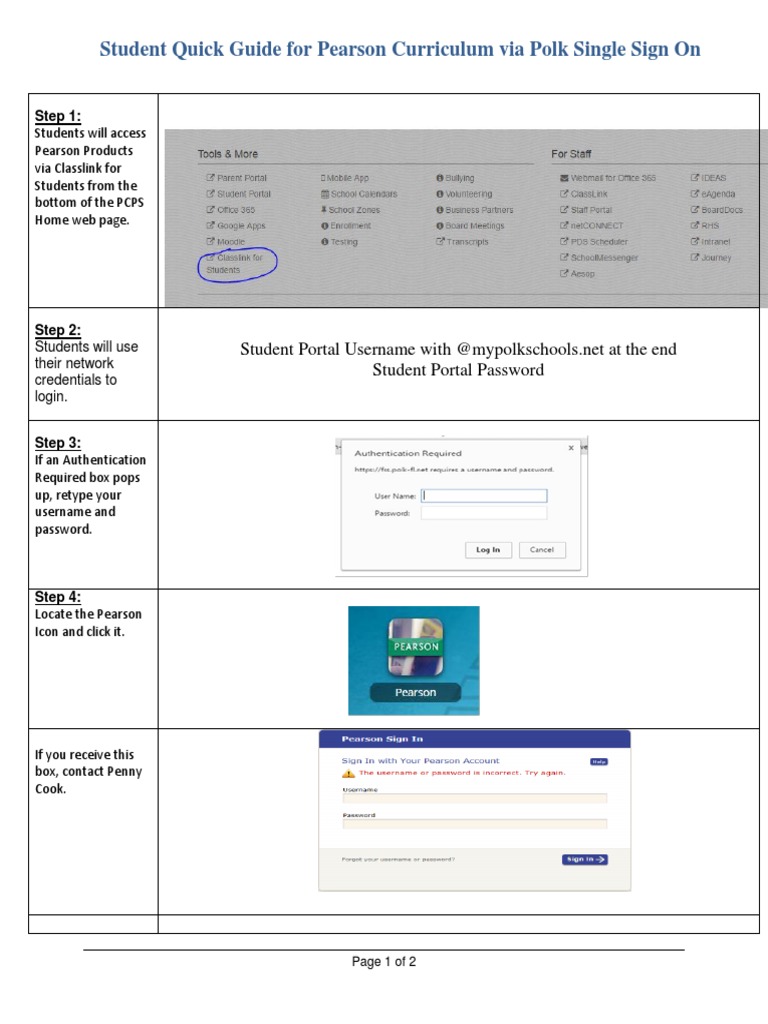 Accessing Pearson Curriculum Guide | PDF | Career & Growth | Computers