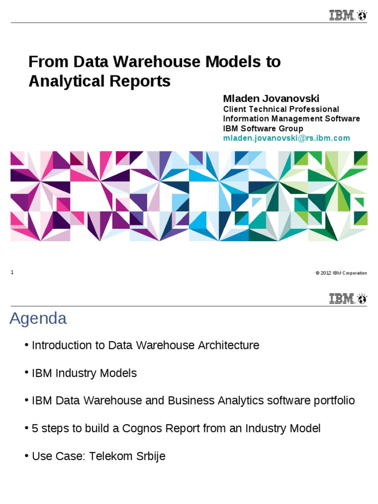 DWH Design MF | PDF | Data Warehouse | Credit Risk