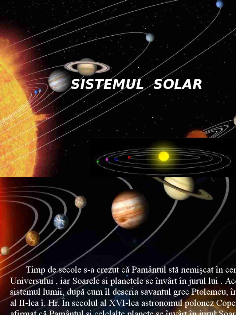Sistemul Solar | PDF