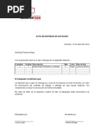 Recibo de Uniformes de Trabajo | PDF