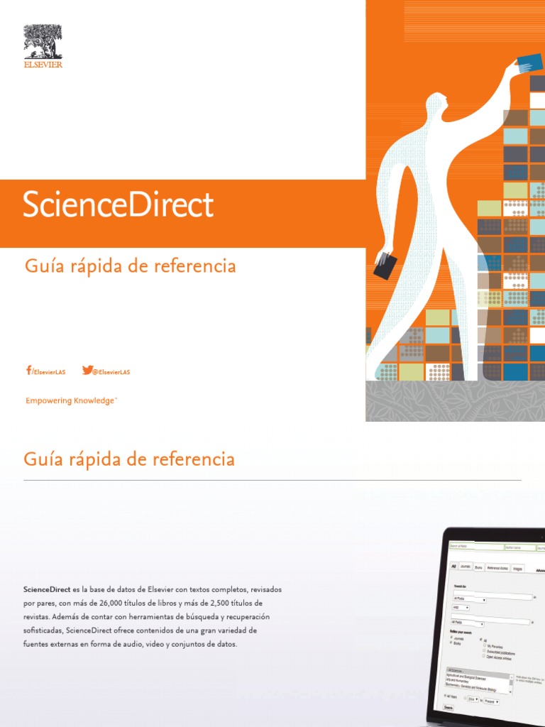 3607-Sciencedirect Quick Reference Guide Sul Es | PDF | Comillas | Acceso abierto