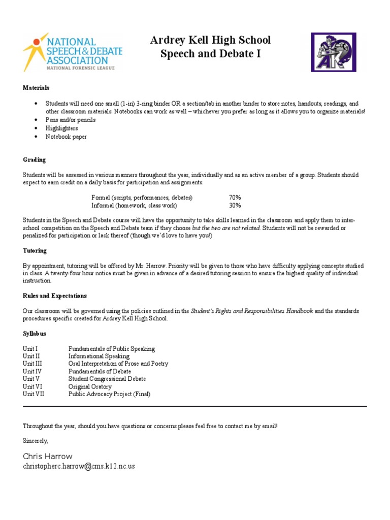 16-17 Syllabus and Materials | PDF | Wellness