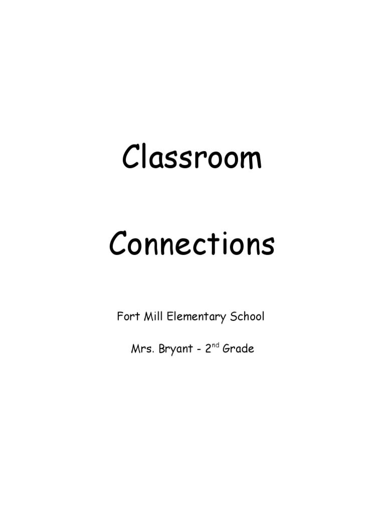 Classroom Connections: Fort Mill Elementary School Mrs. Bryant - 2 ...