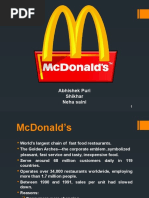 McDonalds Assembly Line | PDF | Mc Donald's | Fast Food Restaurants