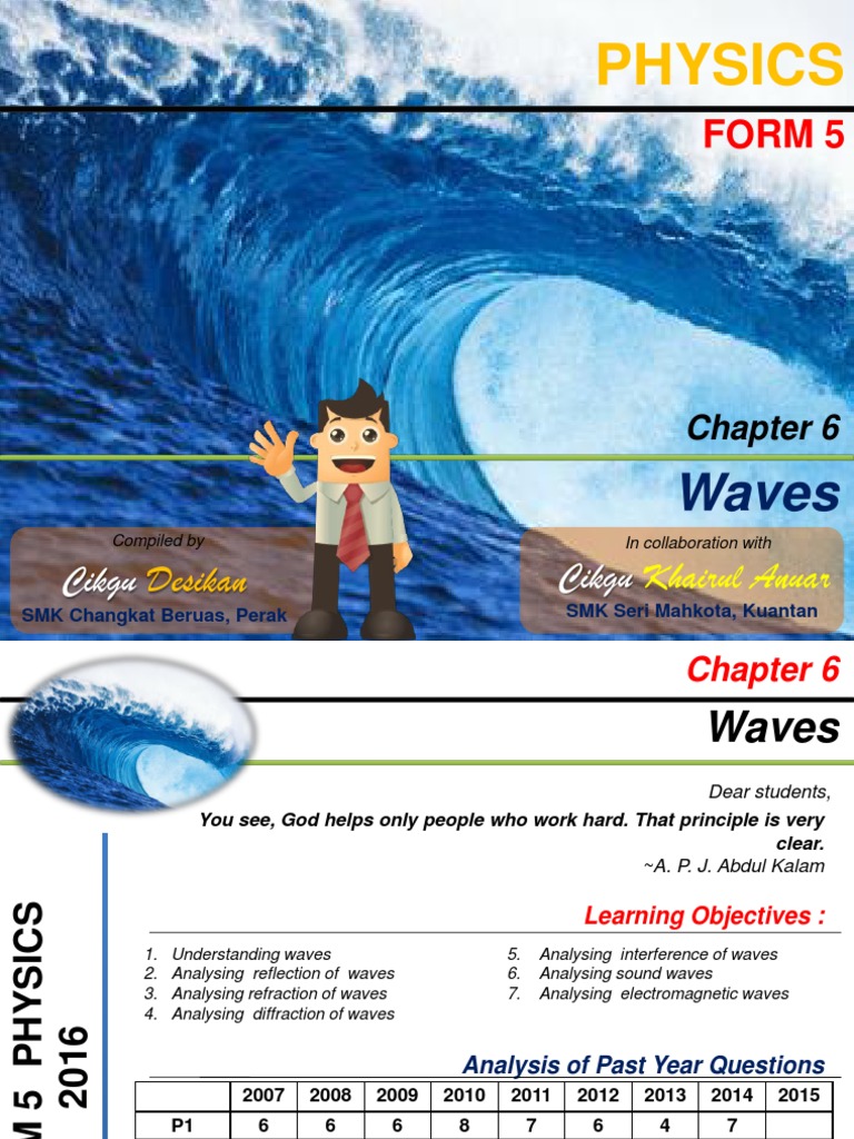 6 Waves T | PDF | Interference (Wave Propagation) | Waves