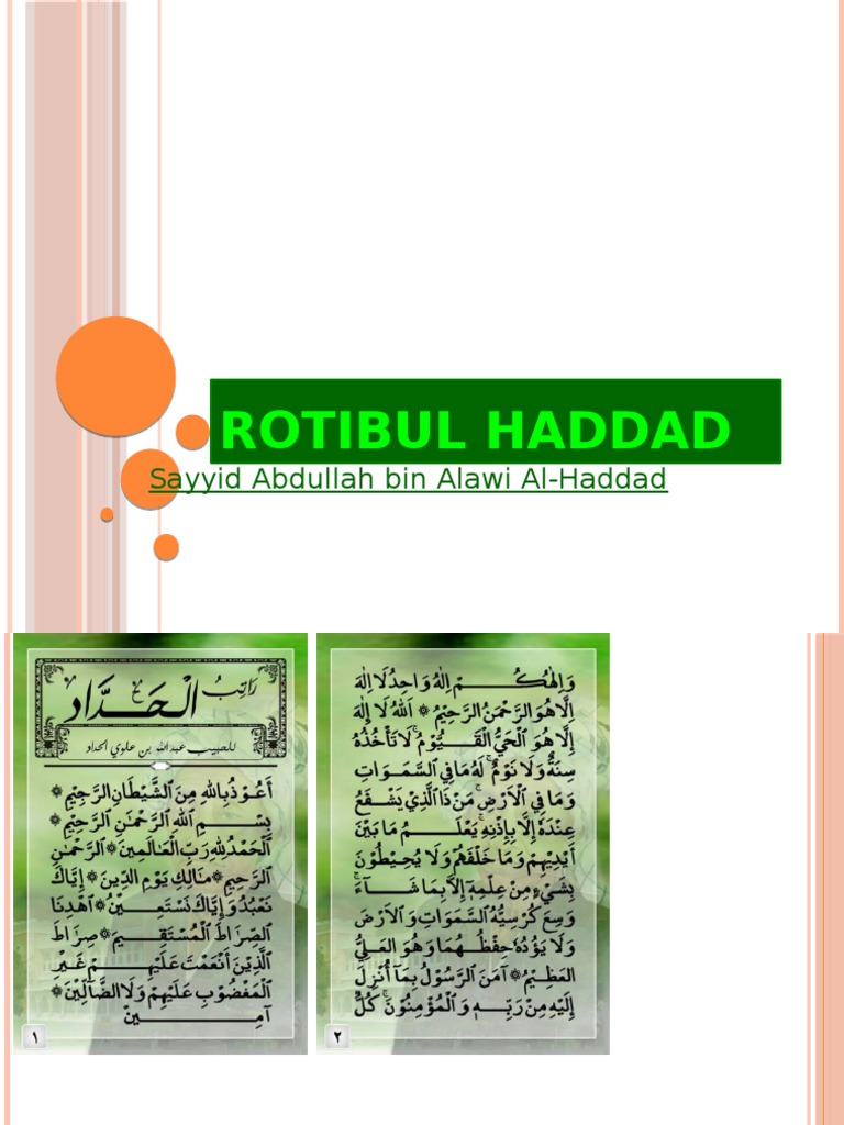 Rotibul Haddad | PDF