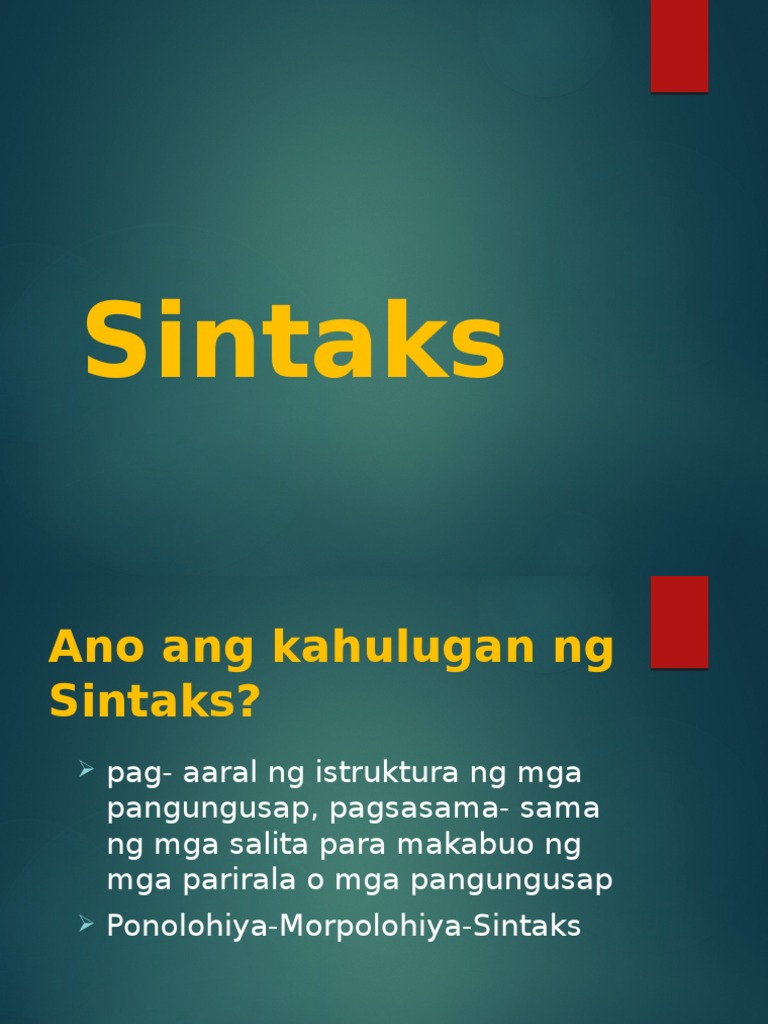 Sin Taks | PDF