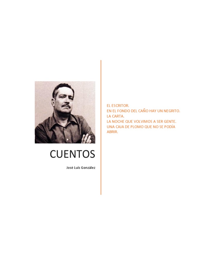 Cuentos José Luis González | PDF | Verdad