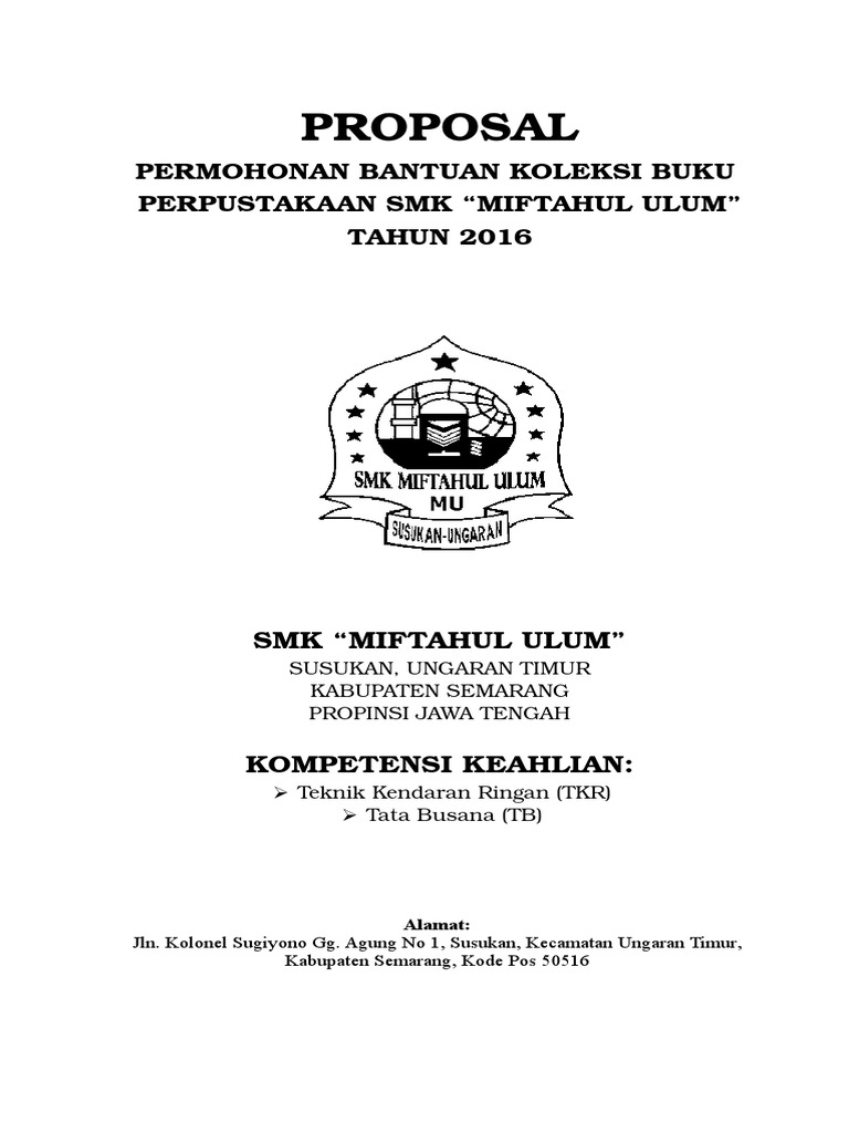Proposal Buku Perpusnas | PDF