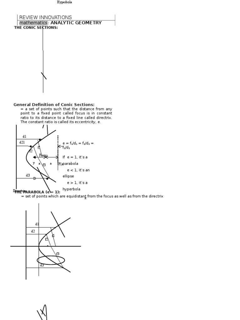 Ce Math 6 Nov 2013 Anal Geom 2 | PDF