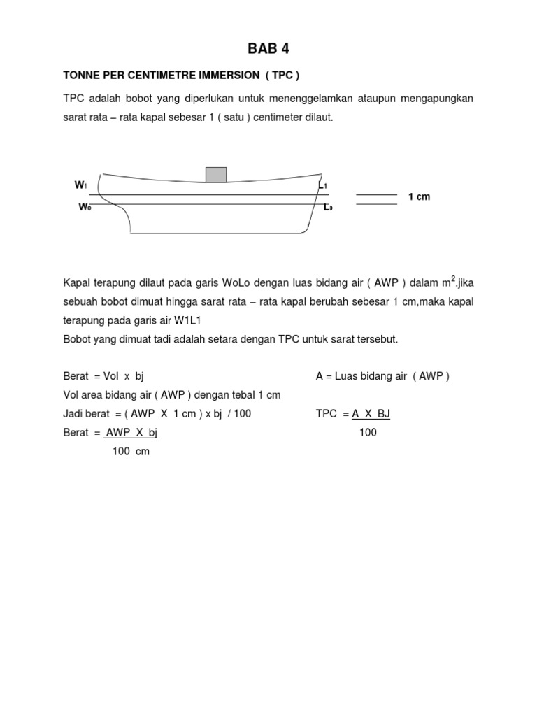 Bangunan Dan Stabilitas Kapal Bab 11 | PDF | Sains & Matematika | Teknologi & Rekayasa