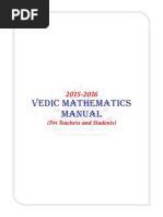 Vedic Mathematics Presentation | PDF | Multiplication | Factorization
