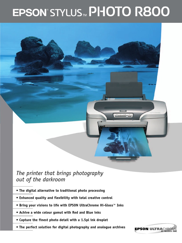 Epson R800 | Download Free PDF | Printer (Computing) | Photograph