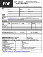 Candidate Screening Form | PDF